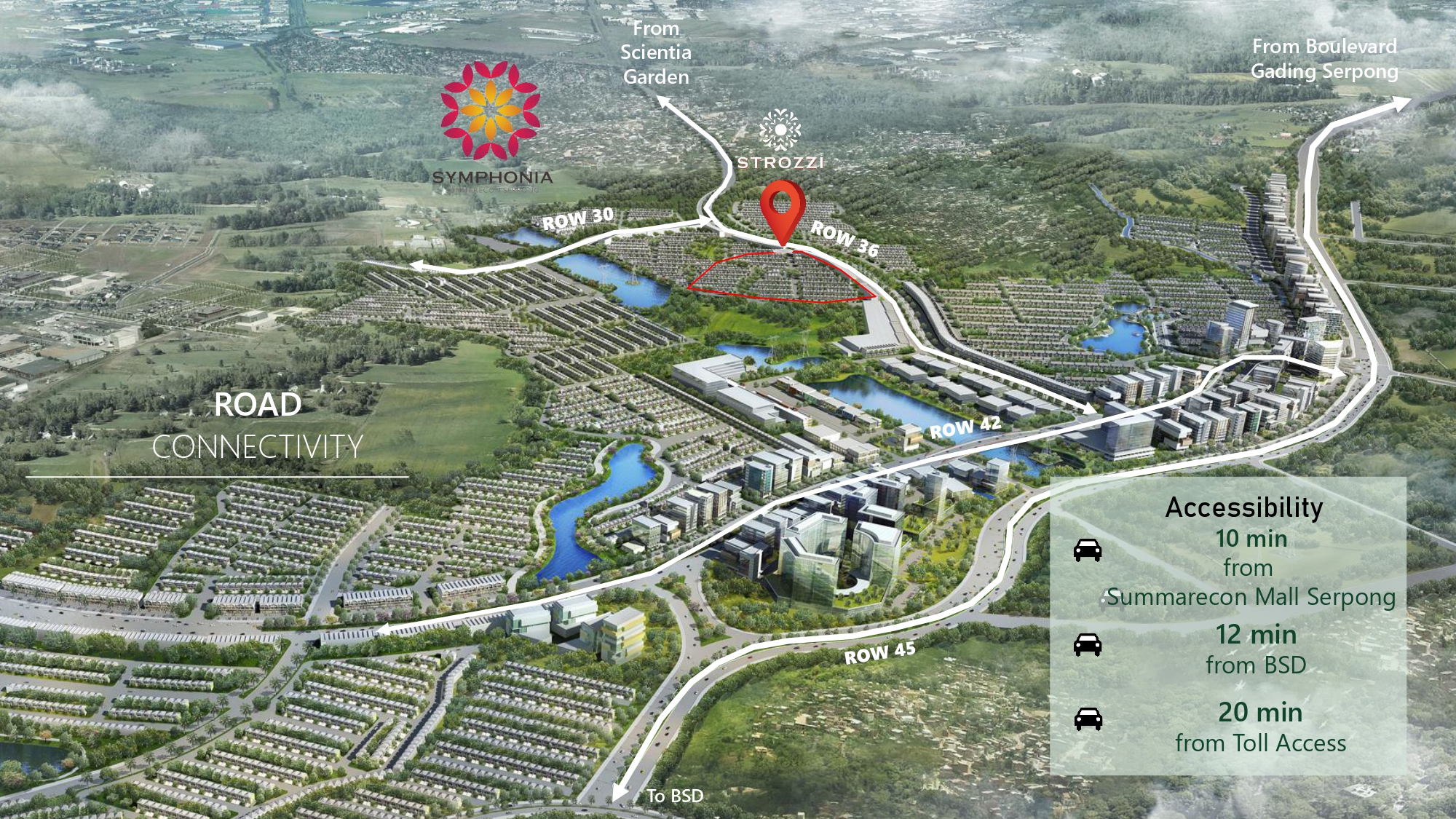 Strozzi Summarecon Serpong Rumah Dengan Attic Serpong Tangerang ...